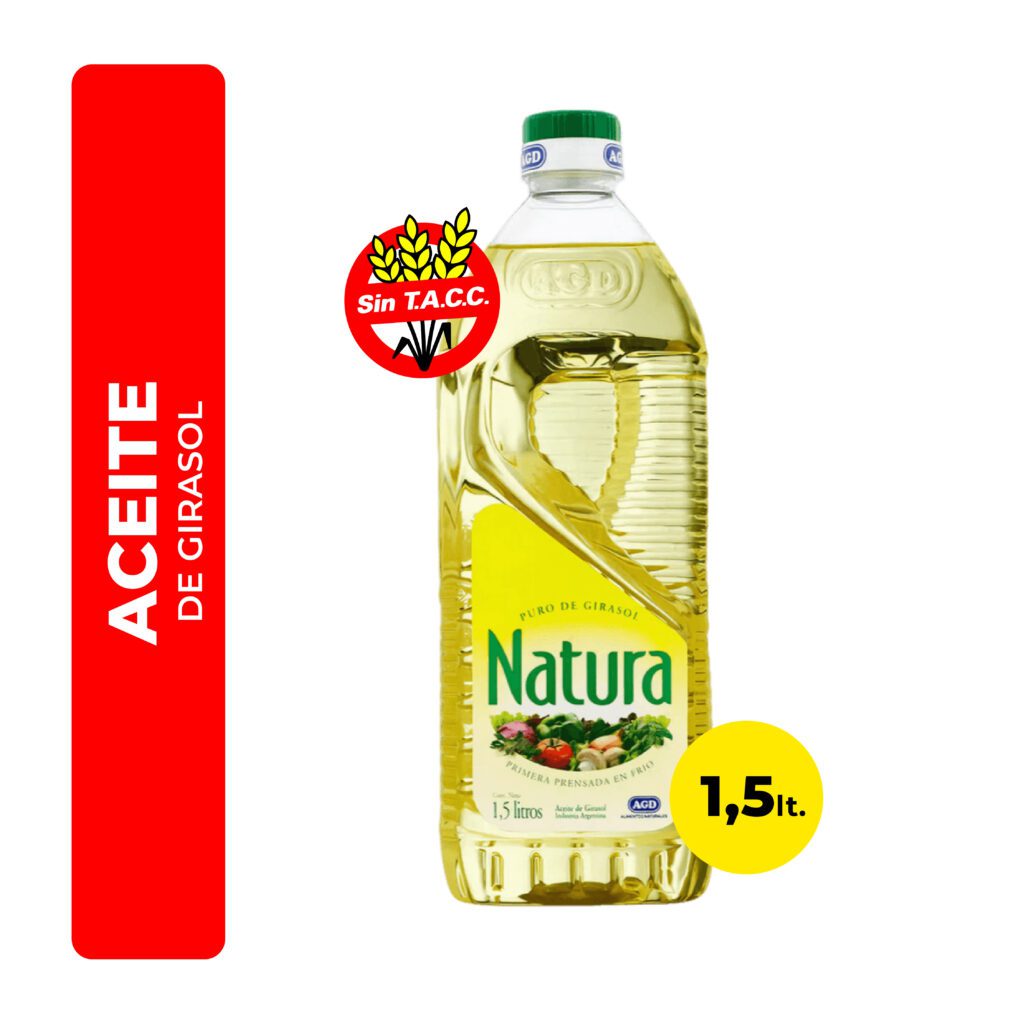 ACEITE DE GIRASOL NATURA 1,5L - El Ahorro Online