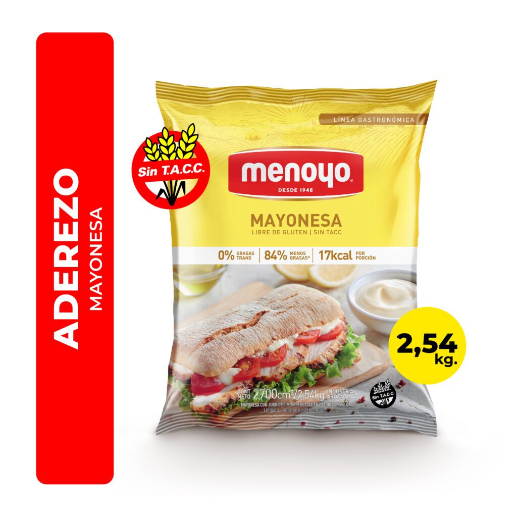 MAYONESA MENOYO X2.5KG - El Ahorro Online