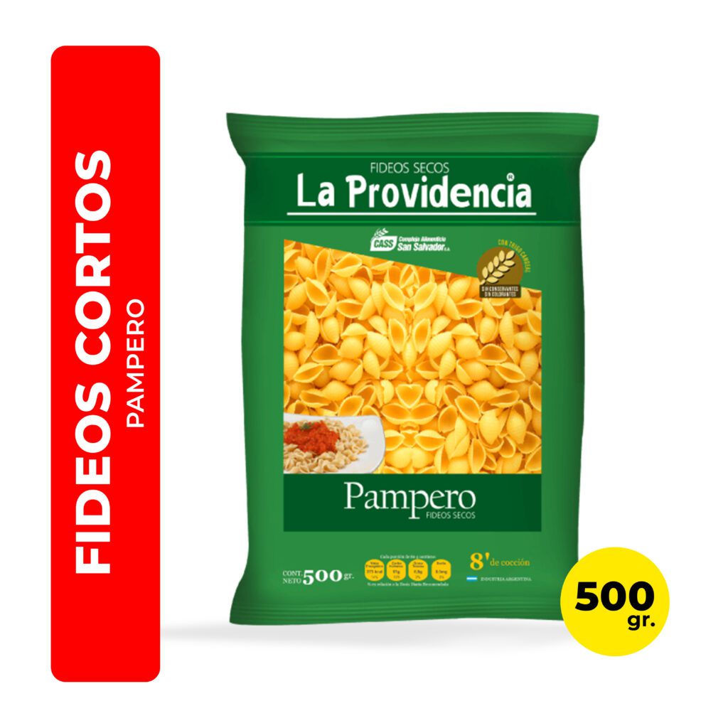 FIDEOS PAMPERO LA PROVIDENCIA 500G - El Ahorro Online