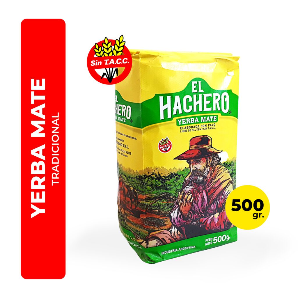 YERBA MATE EL HACHERO 500G - El Ahorro Online