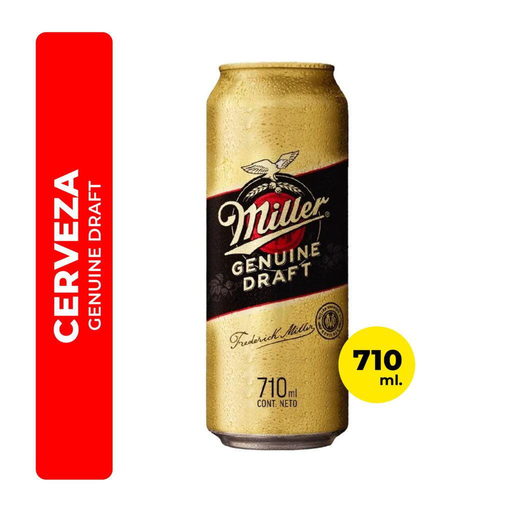 CERVEZA MILLER 710ML - El Ahorro Online