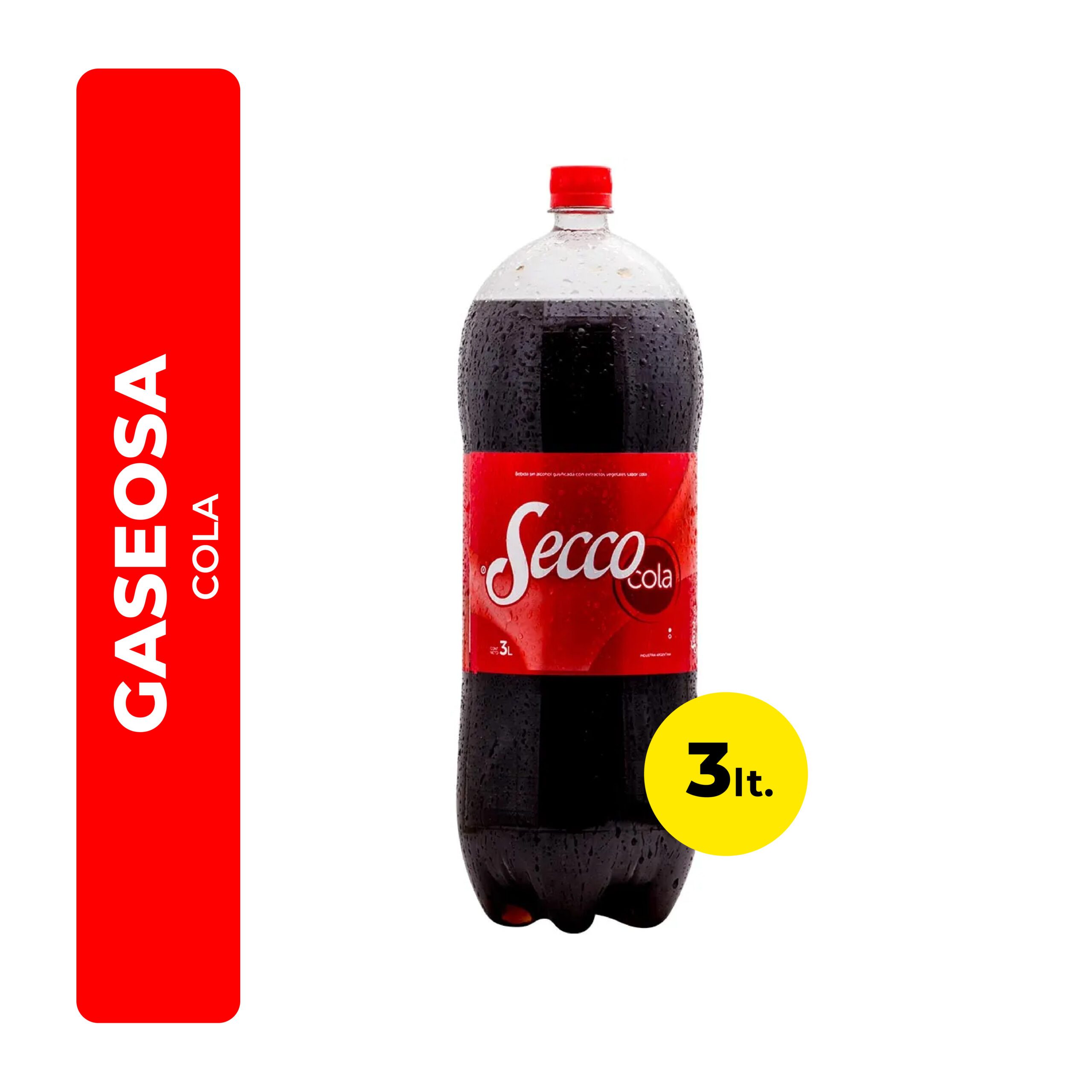 GASEOSA SECCO COLA 3L - El Ahorro Online