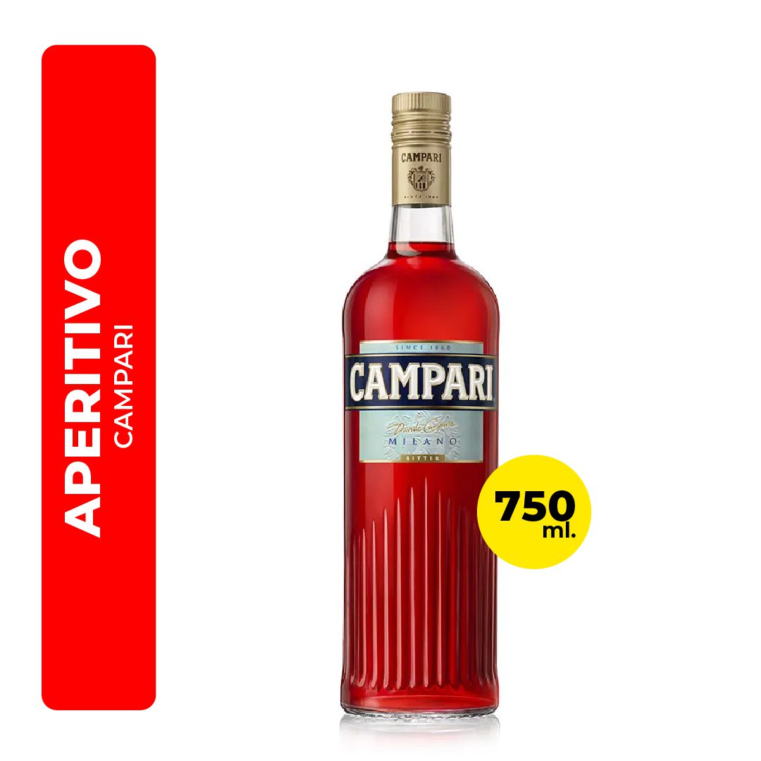 APERITIVO CAMPARI 750ML - El Ahorro Online