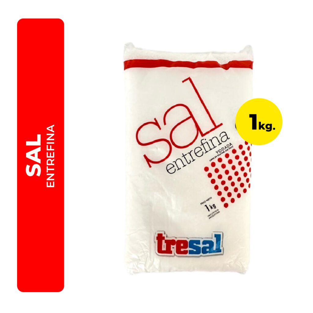 SAL ENTREFINA TRESAL 1KG - El Ahorro Online