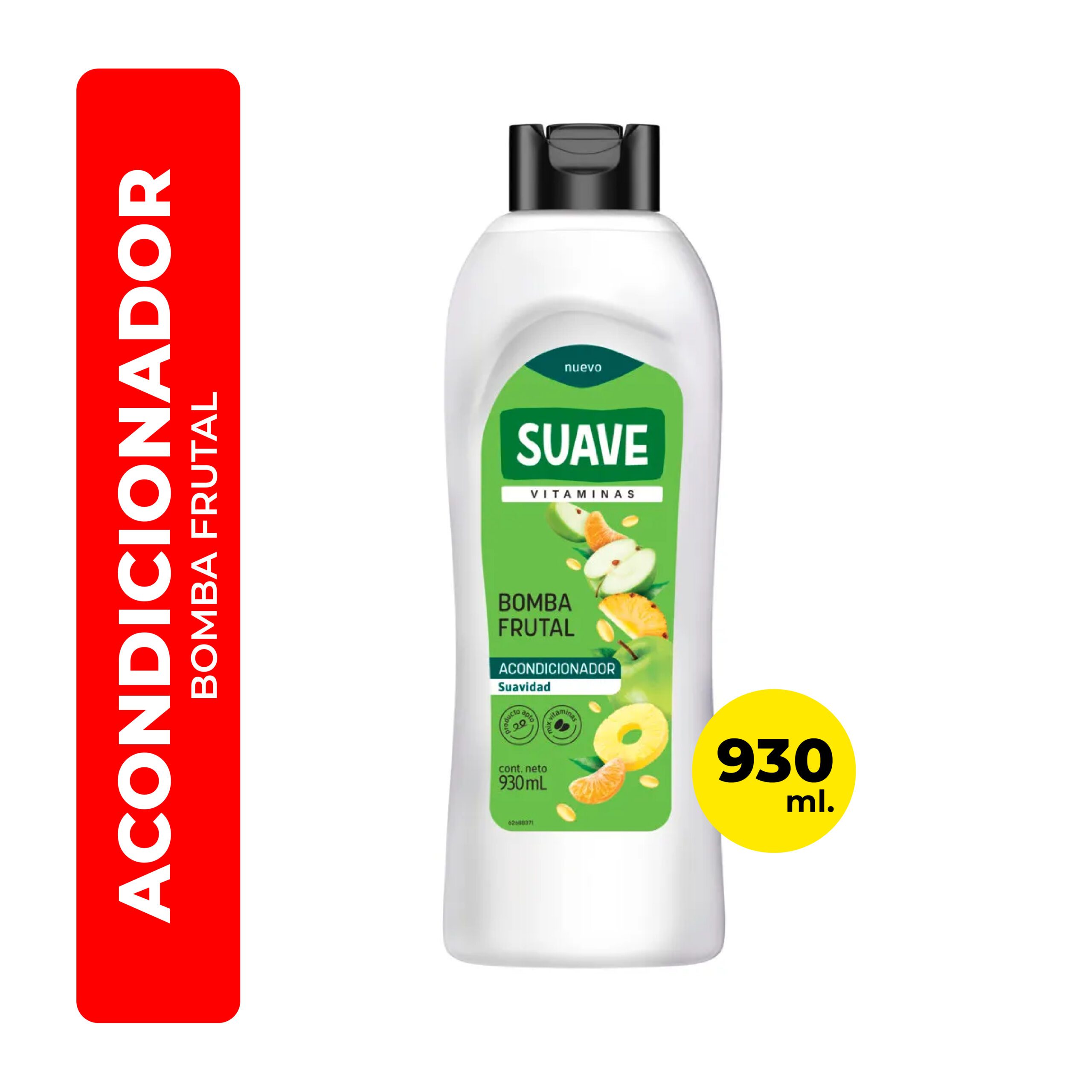 ACONDICIONADOR SUAVE BOMBA FRUTAL 930ML - El Ahorro Online