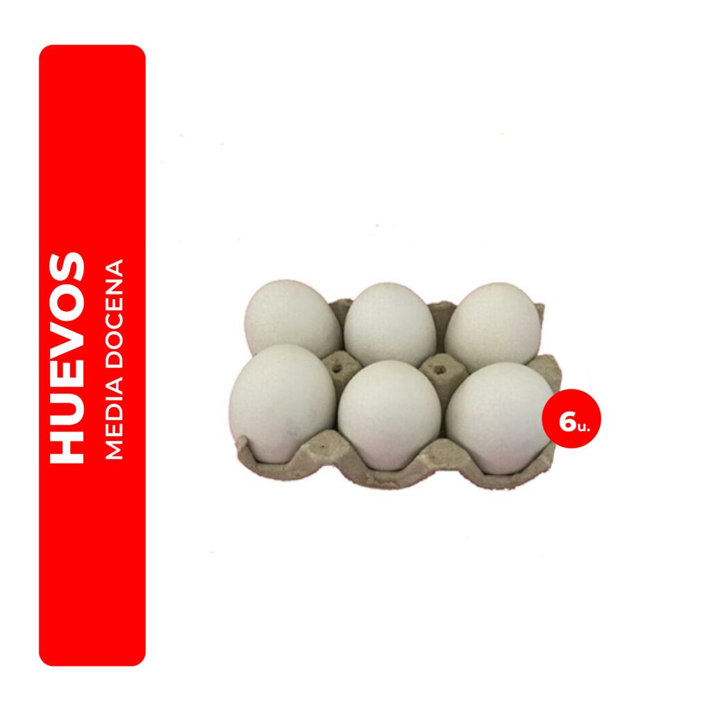 VERD. MEDIA DOCENA DE HUEVOS - El Ahorro Online
