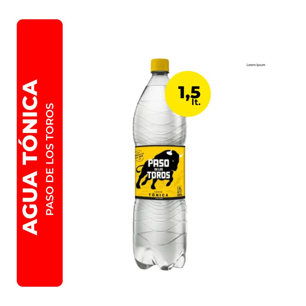 AGUA TÓNICA PASO DE LOS TOROS 1,5L - El Ahorro Online