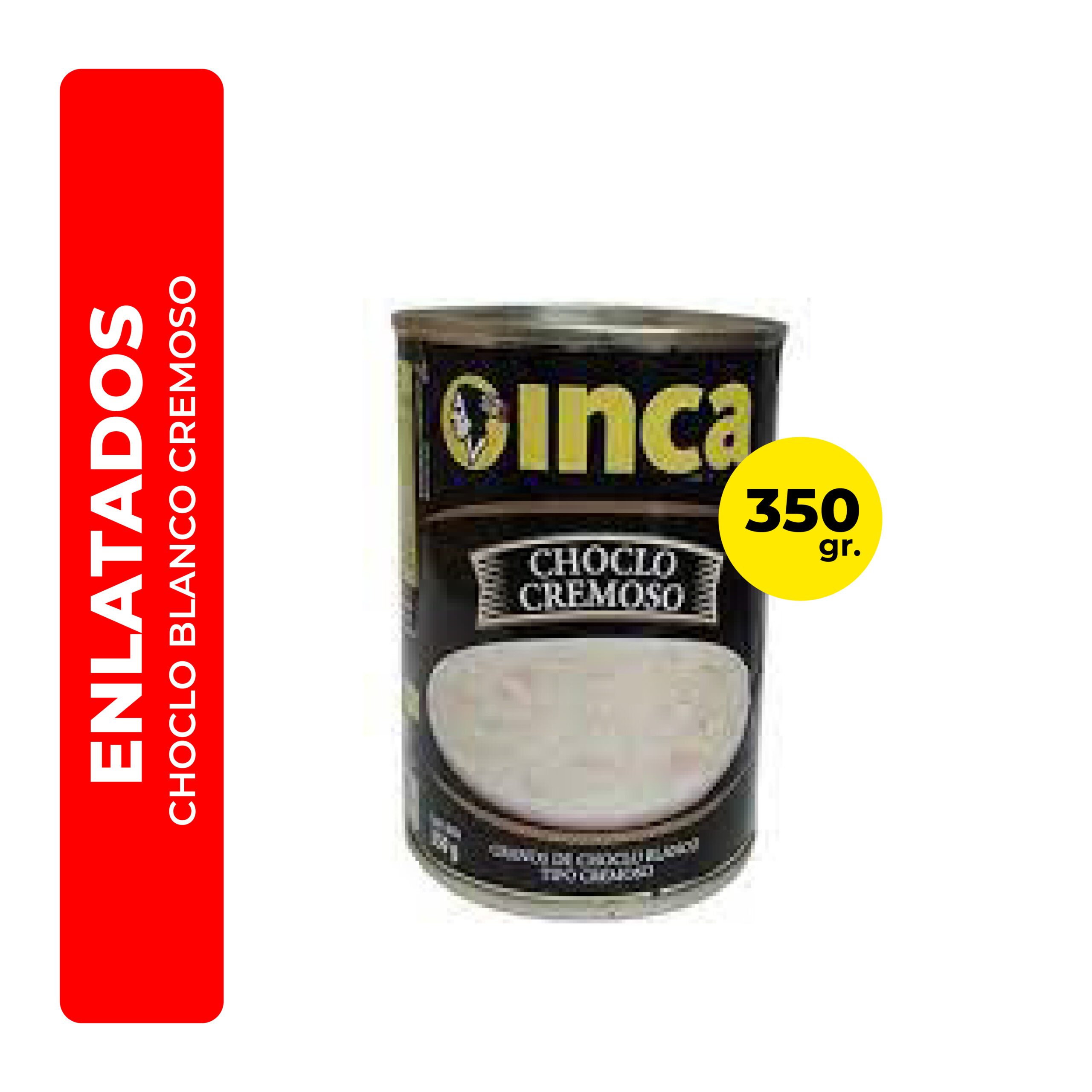 CHOCLO BLANCO CREMOSO INCA 350G - El Ahorro Online