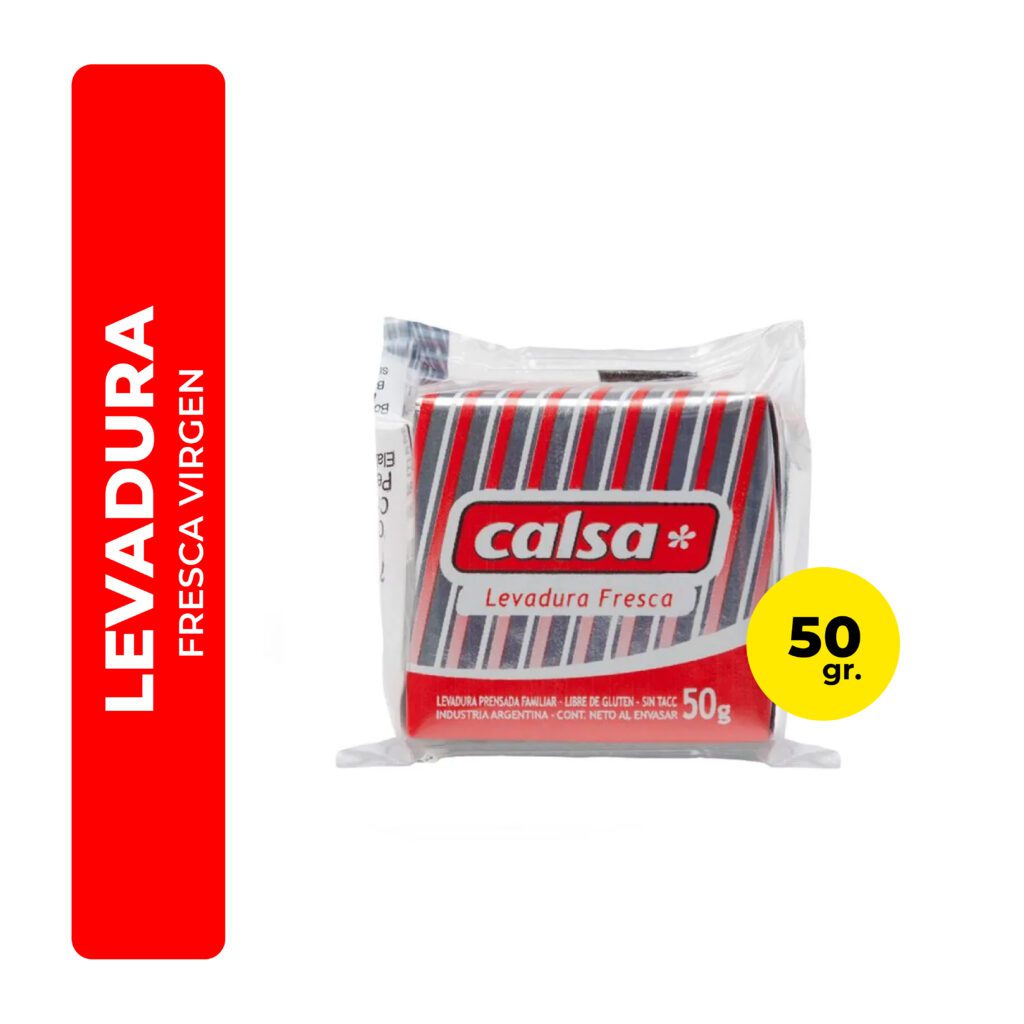LEVADURA FRESCA CALSA 50G - El Ahorro Online