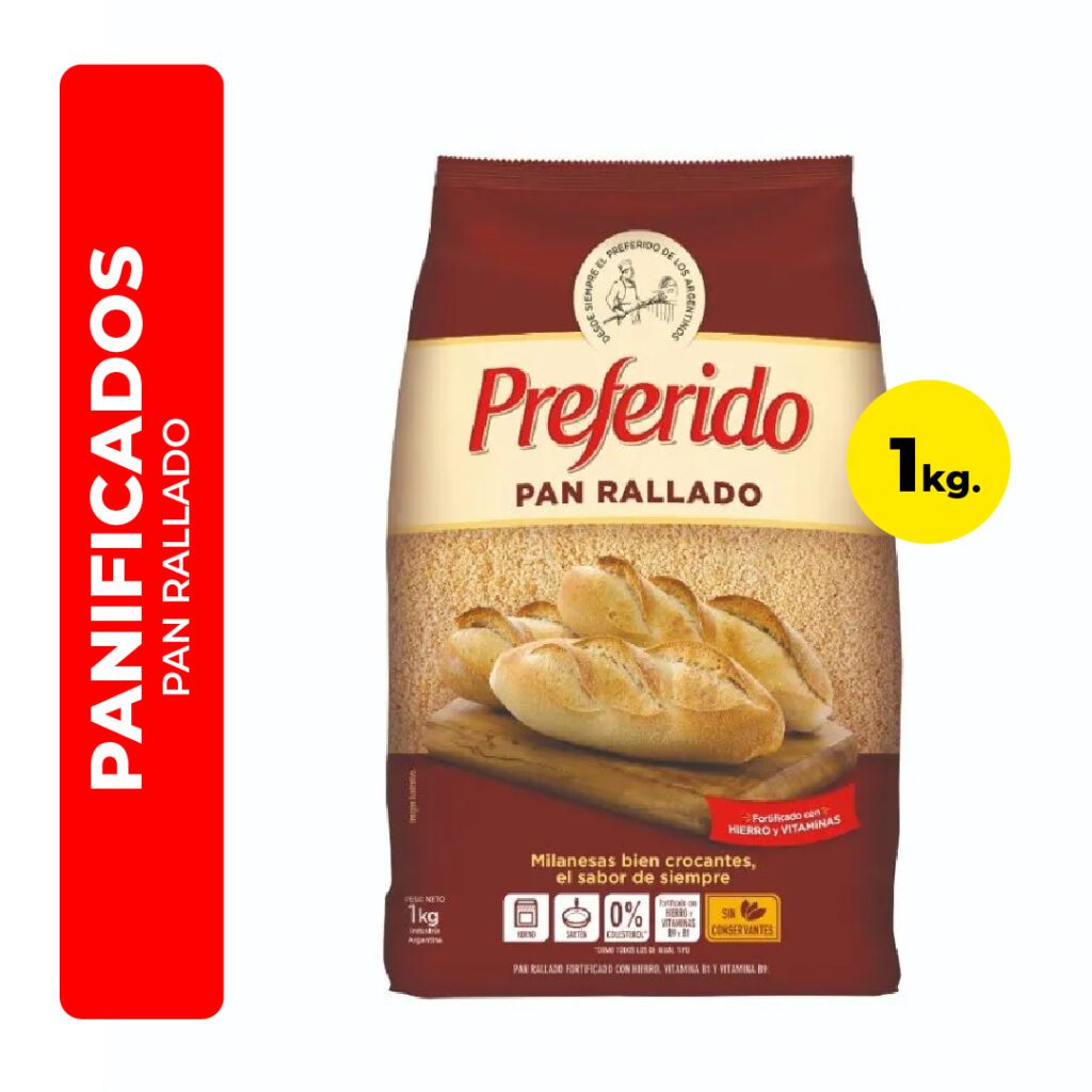 PAN RALLADO PREFERIDO 1K - El Ahorro Online